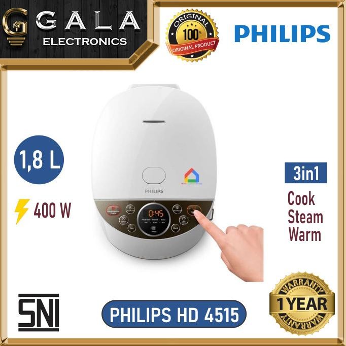 Jual Magic Com Philips HD 4515 (1,8 LITER) | Shopee Indonesia