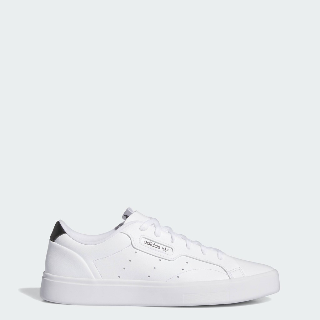 Jual adidas Lifestyle adidas Sleek Shoes Women White IH1297 | Shopee ...