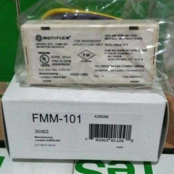Jual Mini Monitor Module Notifier Fmm-101 Original Premium Quality ...