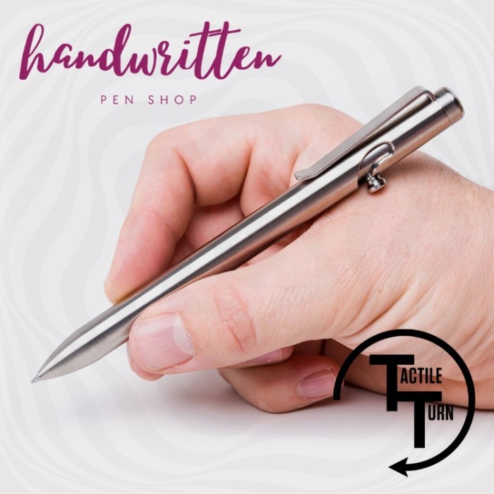 Jual Tactile Turn Bolt Action Tactical Ballpoint Pen | Shopee Indonesia