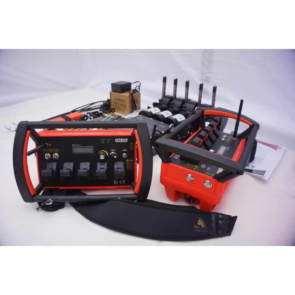 Jual Sale 5 Joystick wireless remote control Crane Truck Manipulator ...
