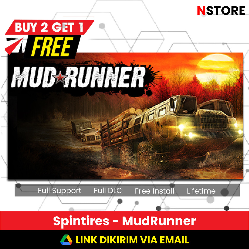 Jual SPINTIRES MUDRUNNER - PC/LEPTOP GAME - DOWNLOAD LANGSUNG MAIN | Shopee Indonesia