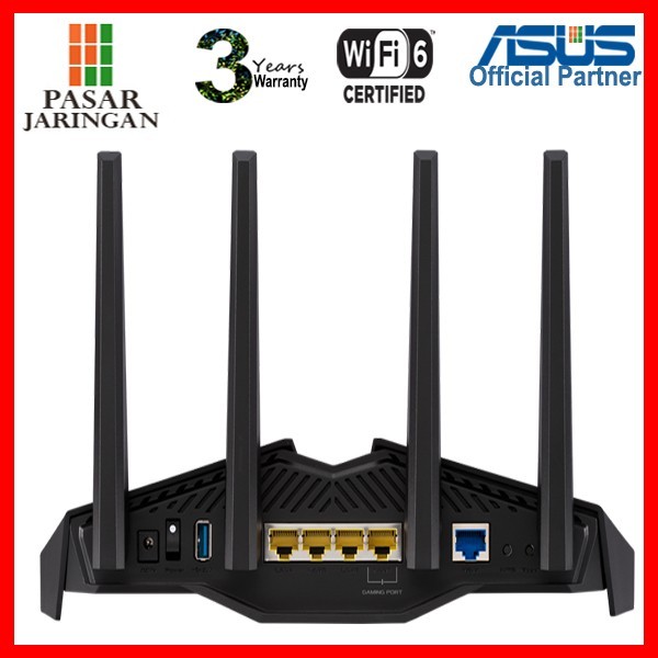 Jual Promo ASUS RT-AX82U WiFi 6 AX5400 WiFi6 With AiMesh Wireless Router | Shopee Indonesia