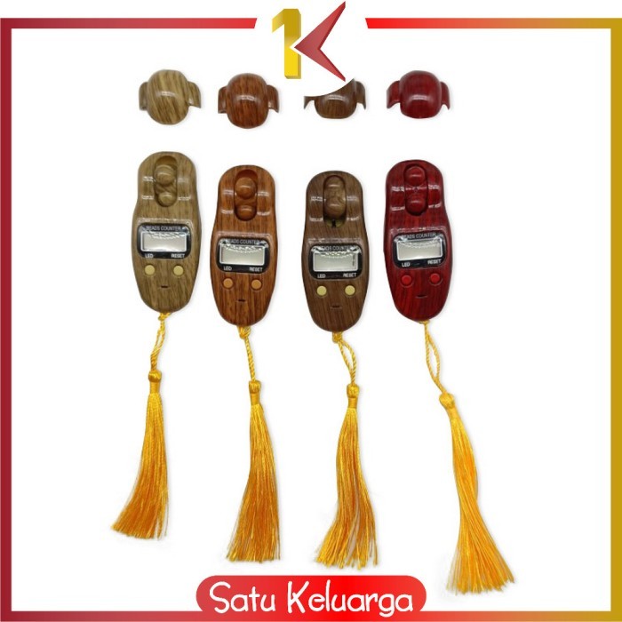 Jual Sk-C383 Tasbih Digital Kayu / Tasbih Digital Premium Mini Tally Counte | Shopee Indonesia