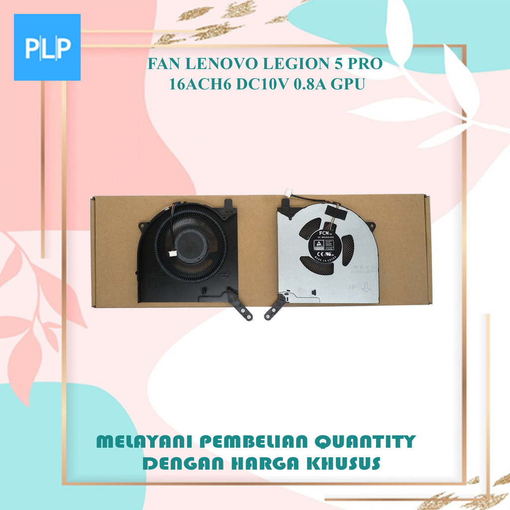 Jual Fan Laptop Lenovo Legion 5 Pro 16ach6 DC10V 0.8A GPU | Shopee ...
