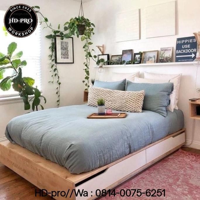 Jual Dipan / Tempat Tidur Kayu / Bed Frame / Ranjang Kayu Minimalis ...