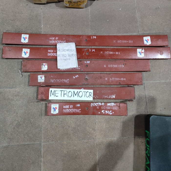 Jual Per Daun Extra Tambahan Helep Canter K 059H Indospring | Shopee ...