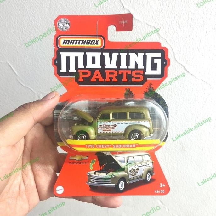 Jual Matchbox Moving Parts Chevy Suburban Arrow Flint | Shopee Indonesia