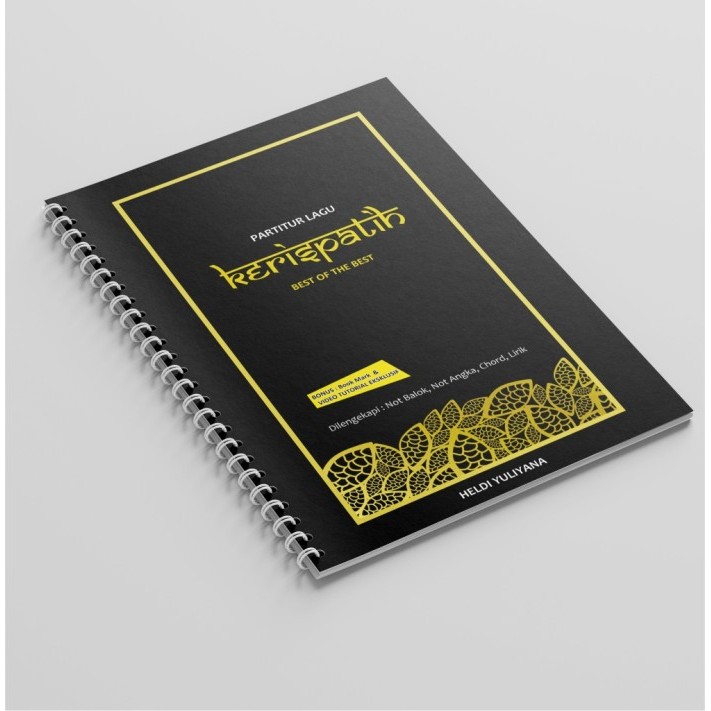 Jual BUKU PARTITUR KERISPATIH BEST OF THE BEST (Piano, Gitar, Vocal dll ...