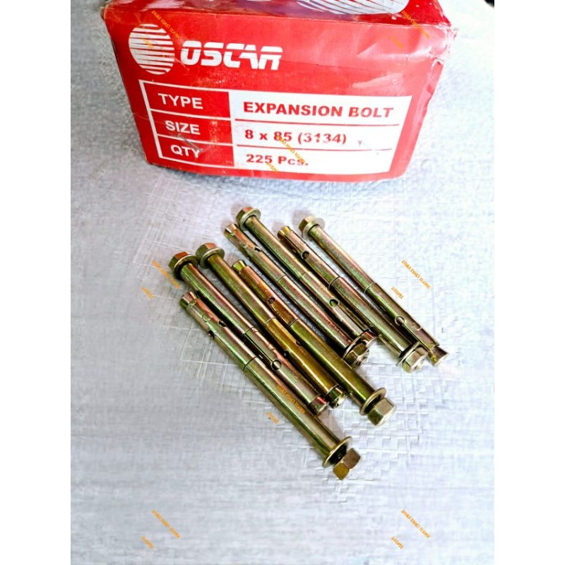 Jual Baut Dinabolt / Dynabolt Tembok Beton 8 x 85 - isi 30 pcs | Shopee ...