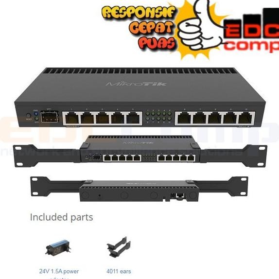 Jual Jual Mikrotik Router Indoor Rb4011Igs+Rm / Rb4011Igs-Rm ...