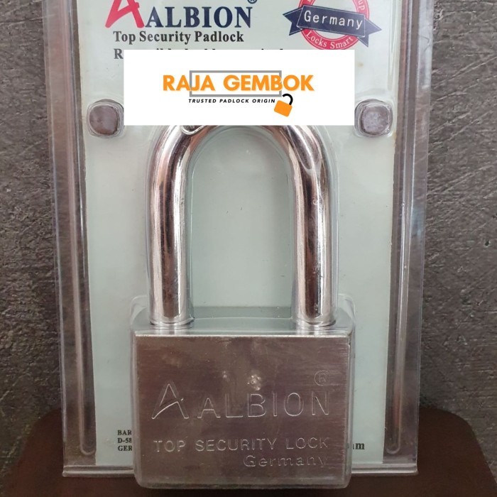 Jual GEMBOK PAGAR RUMAH/RUKO/MOBIL BOX ALBION 60MM LEHER PANJANG ...