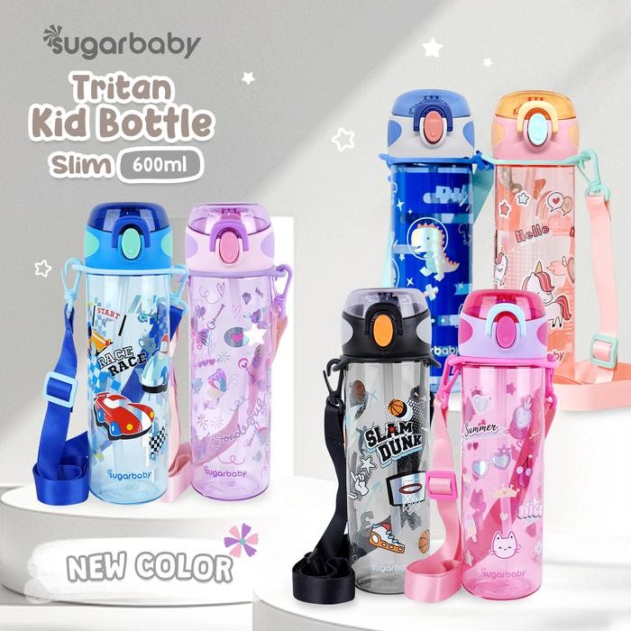 Jual Sugarbaby Tritan Kid Bottle Slim 600ml / Botol Minum / Botol Minum Anak | Shopee Indonesia
