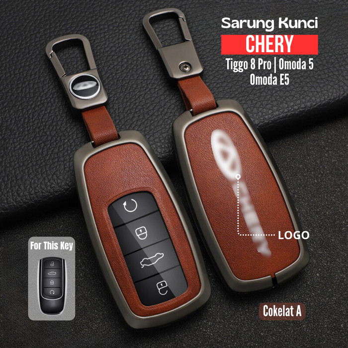 Jual Sarung Kunci Chery Tiggo 8 Pro Max Omoda 5 E5 Alloy Kulit Cover ...