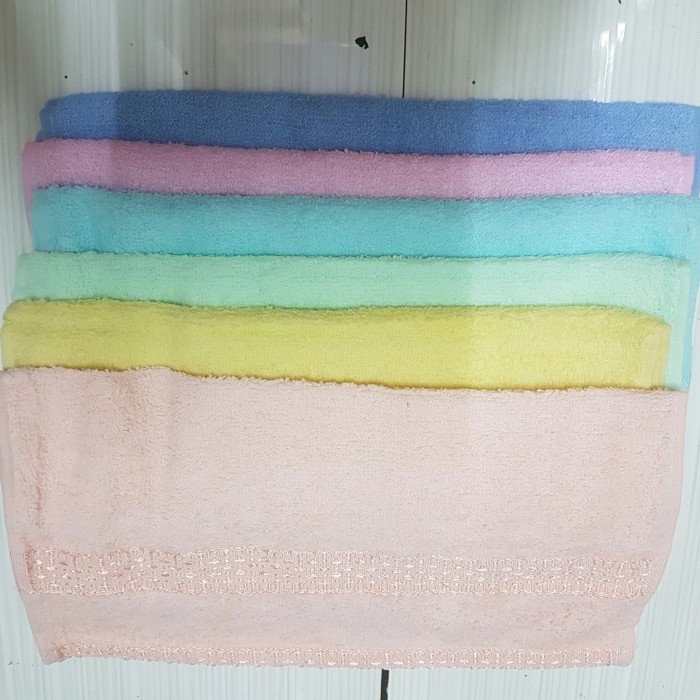 Jual HARGA DISKON 6 pc Handuk merk NO uk. 30 X 70 | Shopee Indonesia