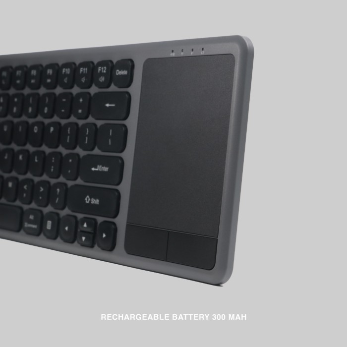 Jual rexus kl200 keyboard office touchpad wireless bluetooth dual mode ...