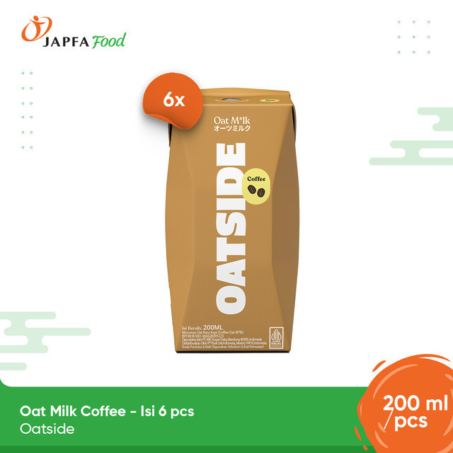 Jual Oatside Oat Milk Coffee Mini Straw 200ml - Isi 6 pcs | Shopee ...