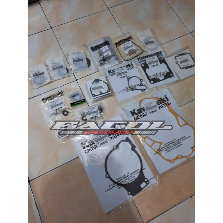 Jual Terhemat Paket Belah Mesin Paking Seal Oring Full Set Blok Ninja Rr R Ss Ori | Shopee Indonesia
