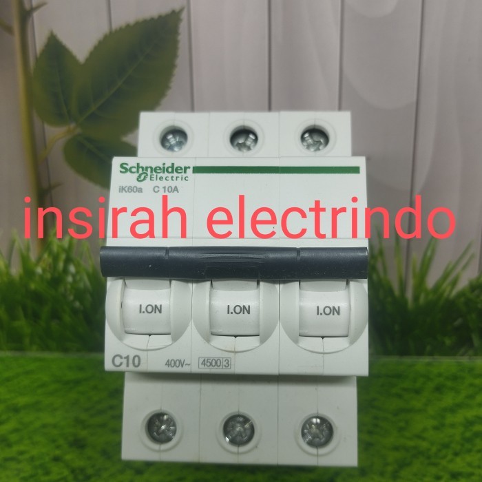 Jual MCB Schneider IK60N/IK60a 3P 10A | Shopee Indonesia