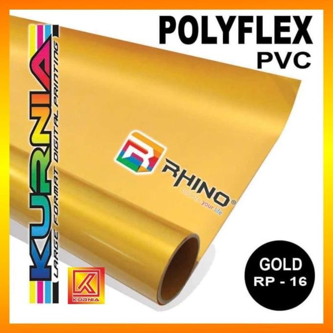 Jual POLYFLEX KOREA RHINO PVC GOLD | Shopee Indonesia