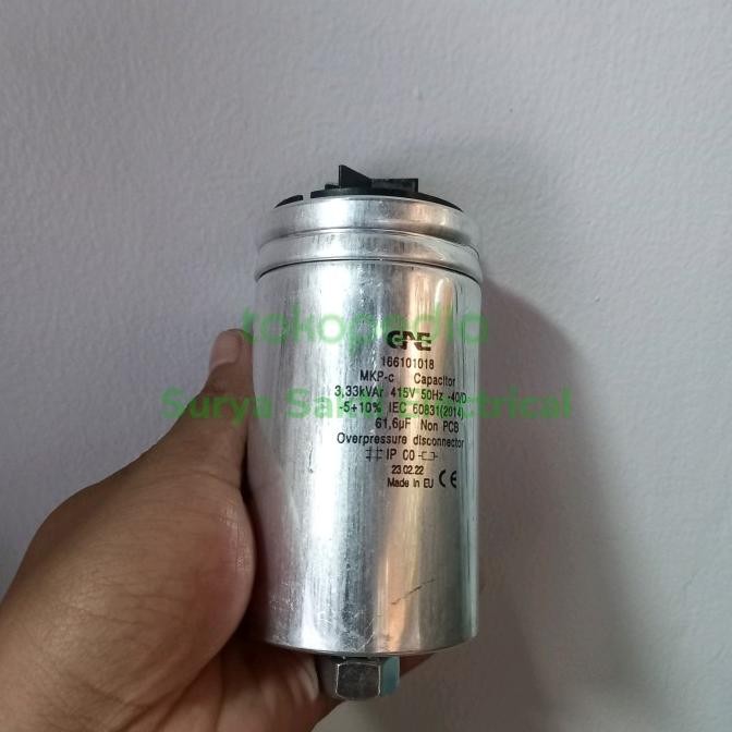 Jual CAPASITOR GAE Single Phase MKP 3.3kvar 415v kapasitor bank | Shopee Indonesia