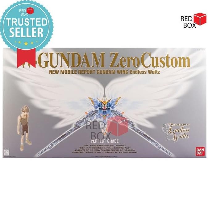 Jual PG Wing Gundam Zero Custom Bandai Original Gunpla Perfect Grade 1/ ...