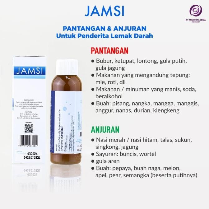 Jual Paket 7 Jamsi 100Ml Herbal Jamu Diabetes Tipe 2 Obat Insulin ...
