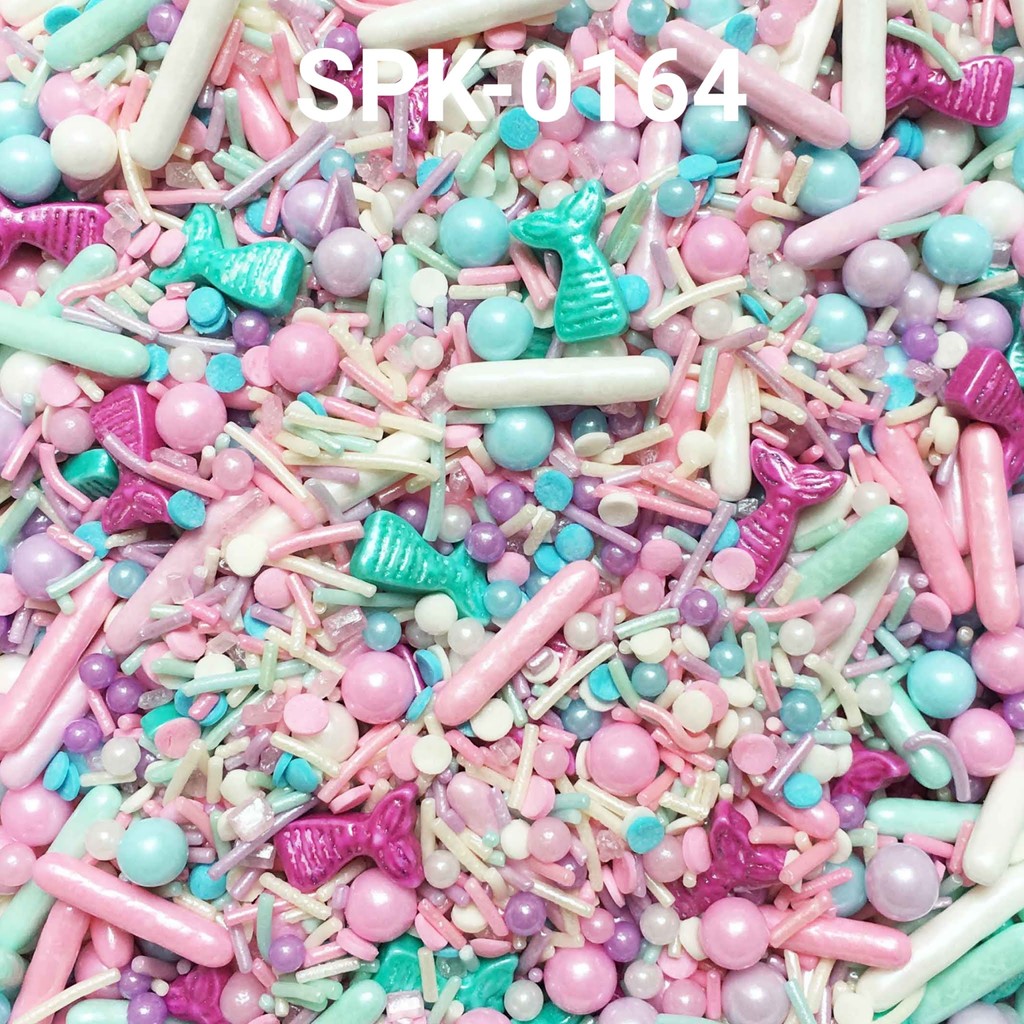 Jual SPK-0164 Sprinkles sprinkle sprinkel 1kg kilo ekor duyung warna ...