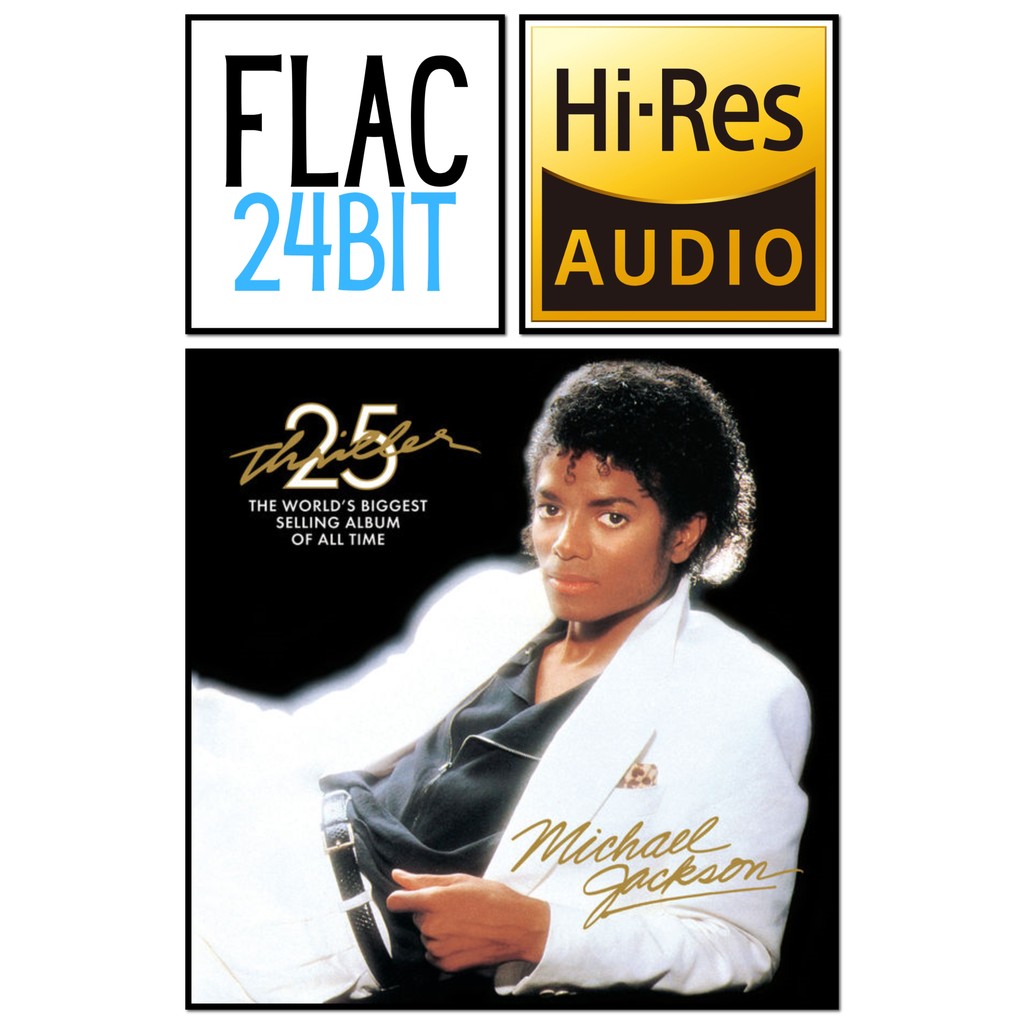 Jual Flac 24 Album Michael Jackson - Thriller 25 (Super Deluxe) (1982 ...