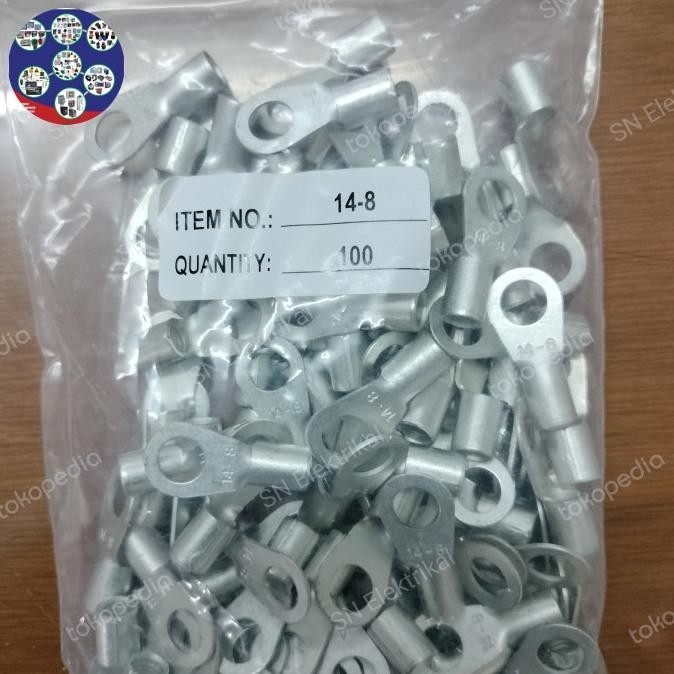 Jual Skun Ring Skun O Polos 14-6 / 14-8 / 14-10 / 14-12 ( 100pcs ...