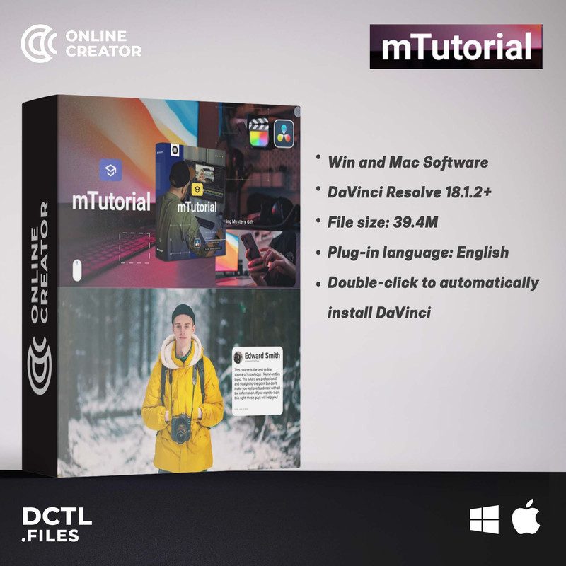 Jual mTutorial DaVinci Resolve Motionvfx | Shopee Indonesia