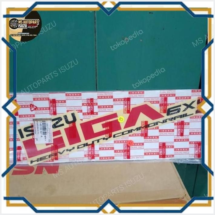 Jual [MSA] STICKER SETIKER STIKER PINTU ISUZU GIGA 6X4 HEAVYDUTY ...