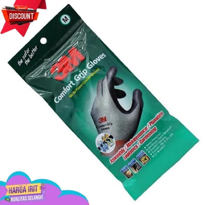 Jual TODAY SARUNG TANGAN 3M COMFORT GRIP GLOVES ORIGINAL SAFETY LISTRIK ...