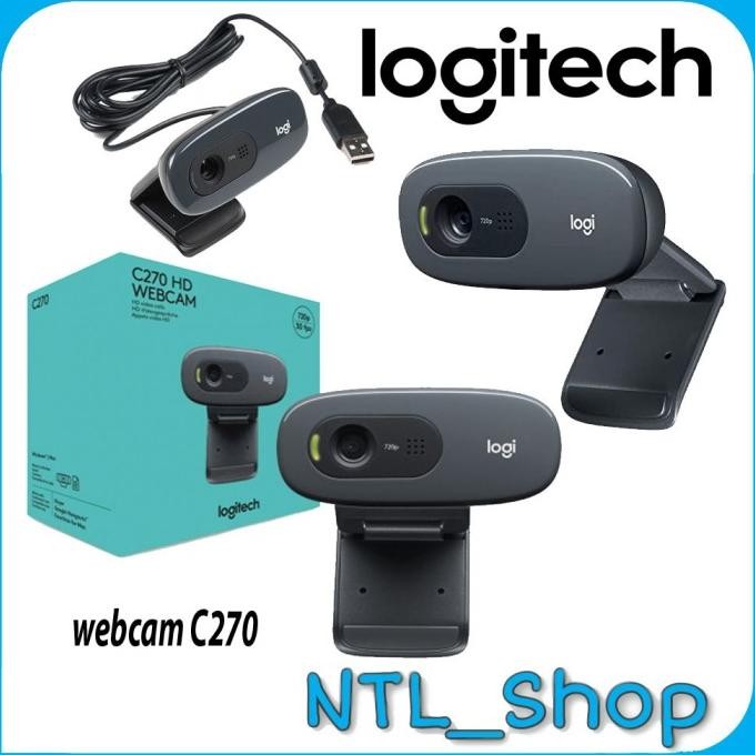 Jual Logitech Webcam C270 Hd 720P With Microphone Original Dan ...