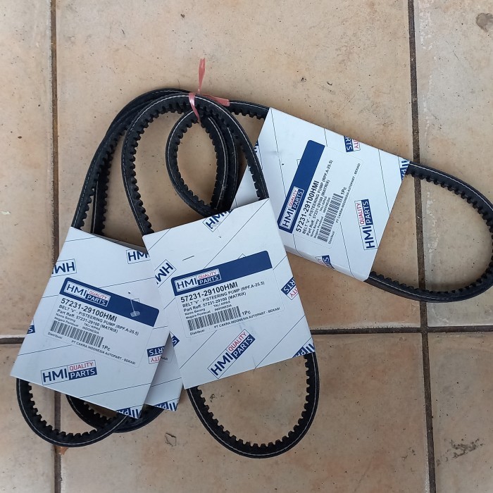 Jual Van Belt Pompa Power Steering Hyundai Matrix Hmi 57231-29100 Kode ...