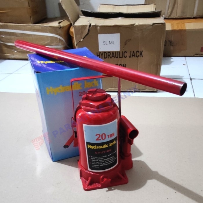 Jual Dongkrak Botol 20 ton / hydraulic jack / hidrolik truk mobil | Shopee Indonesia