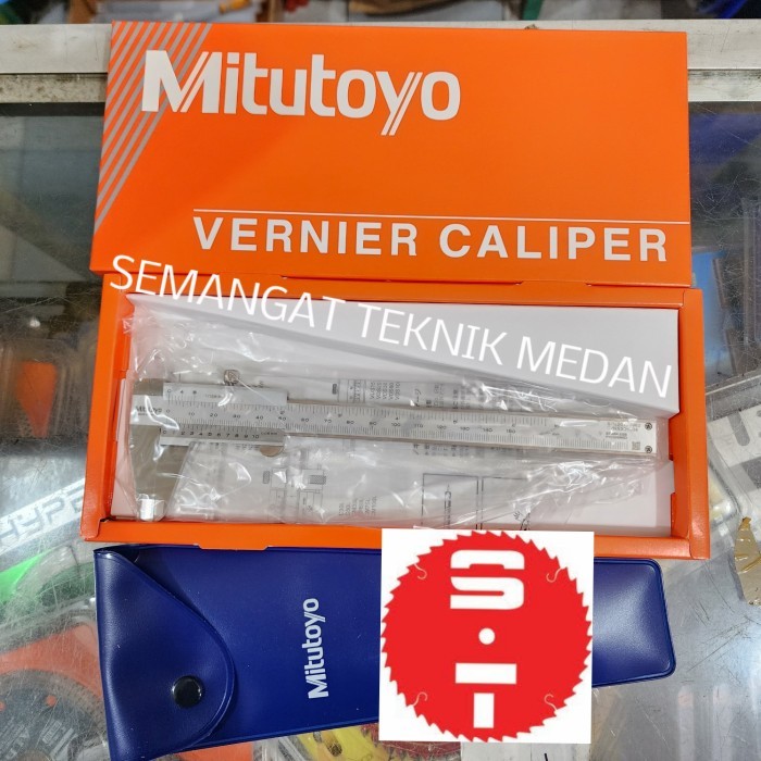 Jual SKETMAT VERNIER CALIPER JANGKA SORONG MITUTOYO 6" 150mm 6 " 530-104 | Shopee Indonesia