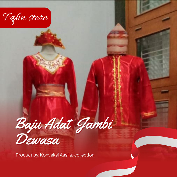 Jual Baju Adat Jambi Dewasa Satuan (Laki/Cewek) | Shopee Indonesia