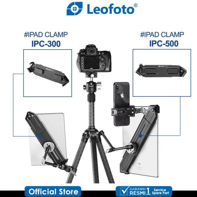 Jual Leofoto Ipc-300-500 Ipad Tablet Clamp Compatible With Arca Swiss New Stok | Shopee Indonesia