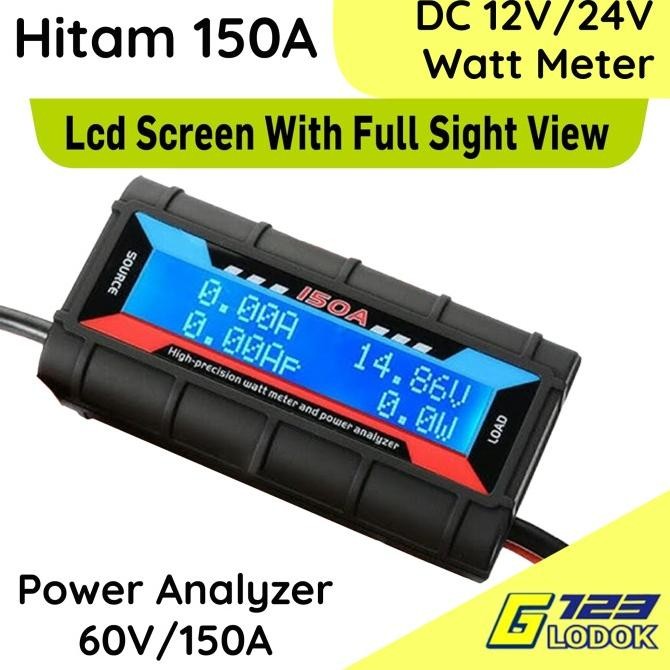 Jual Watt Volt Amper Meter DC 60V 100A Lipo Battery Analyzer Solar ...