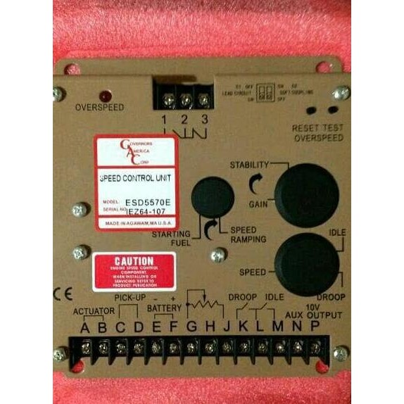 Jual Bergaransi !! Speed Control Gac Esd5570E Governors Esd 5570E ...