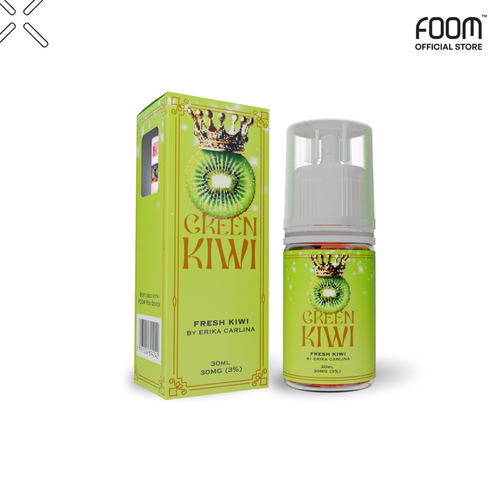 Jual Green Kiwi - Liquid Foom X Erika Carlina 30Ml | Shopee Indonesia