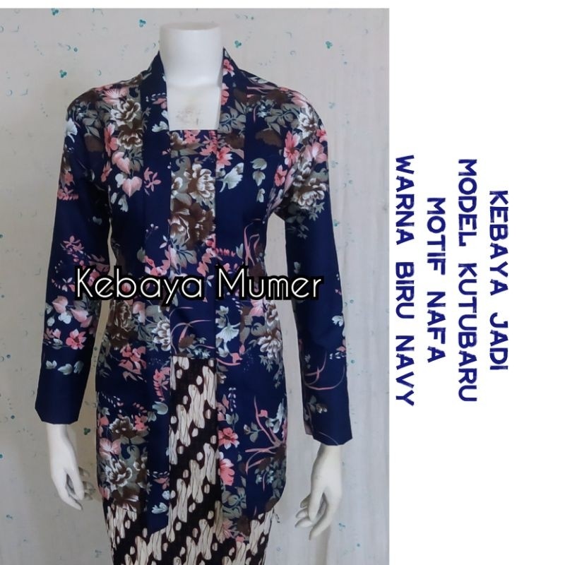 Jual Promo !!! Kebaya Floral Jadul Kebaya Tradisional Kutubaru Bunga ...