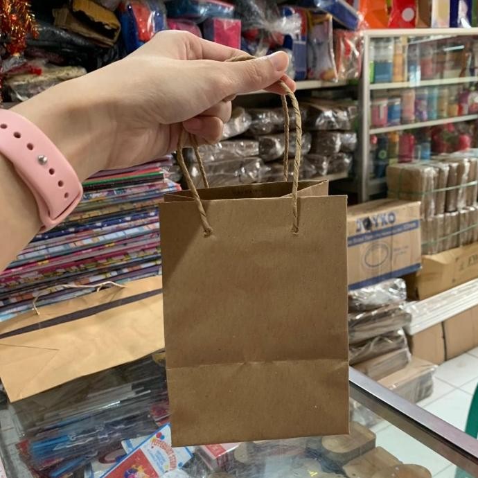Jual ~~~~~] Paper bag Mug, Paper Bag Kecil Mini, Goodie bag Souvenir ...