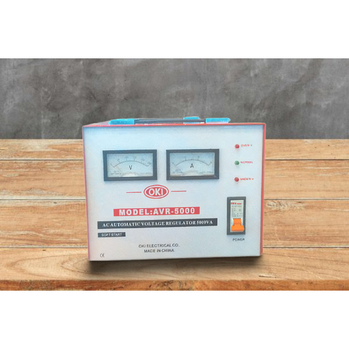 Jual Stabilizer Listrik Stavol Oki Svc-5000 Watt | Shopee Indonesia
