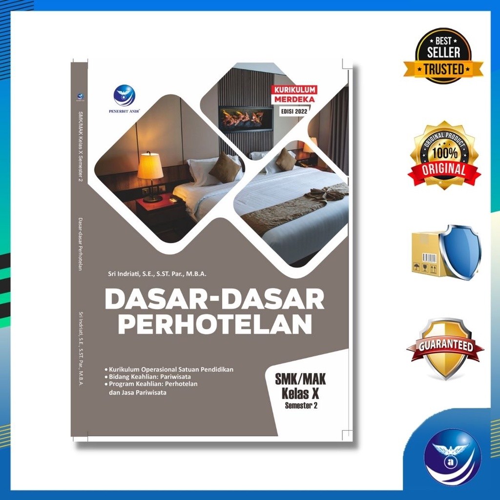 Jual Puske - Dasar-dasar Perhotelan SMK Kelas 10 Semester 2 Kurikulum ...