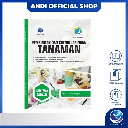Jual Buku Pembibitan dan Kultur Jaringan Tanaman Untuk SMK/MAK Kelas XII, Bidang Keahlian ...