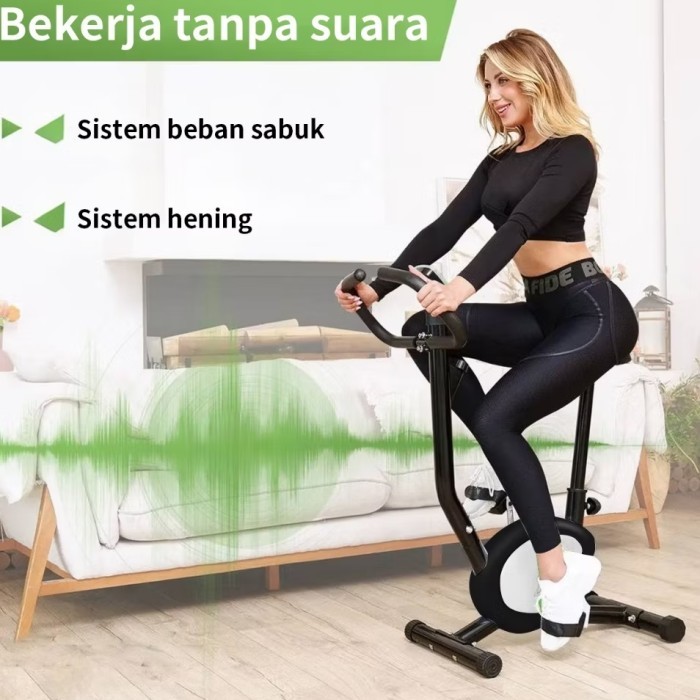 Jual Nadia Sepeda Statis Exercise Bike Excercise Bike Belt Bike Sepeda ...