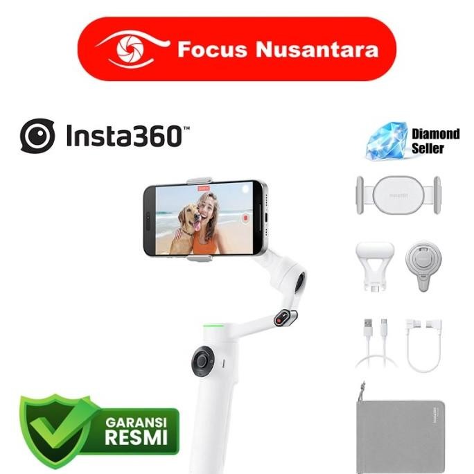 Jual Insta360 Flow 2 Pro Creator Kit / Standard Gimbal Stabilizer For ...