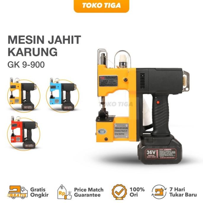 Jual Mesin Jahit Karung Goni GK-9-900 Baterai Cordless Portable Bag ...